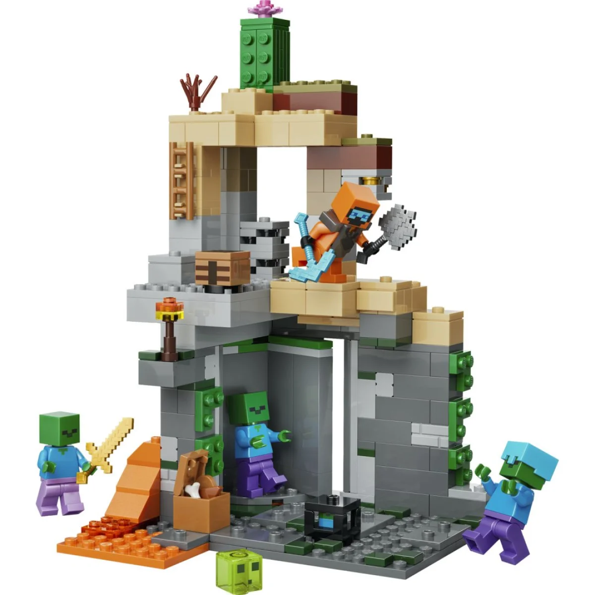 LEGO Minecraft 21587 - Zombie kobka | Estavebnice.cz